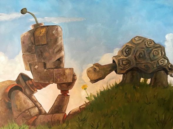 TORTOISE BOT | ROBOTS IN ROWBOATS LLC