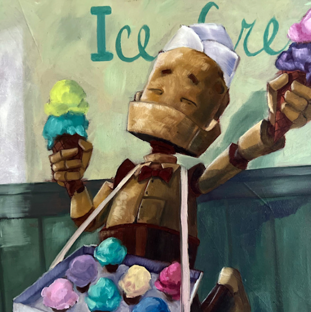 Ice Cream BOT | ROBOTS IN ROWBOATS LLC